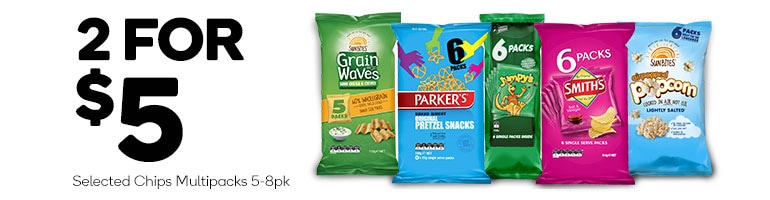 Chips Multi-Pack | Woolworths