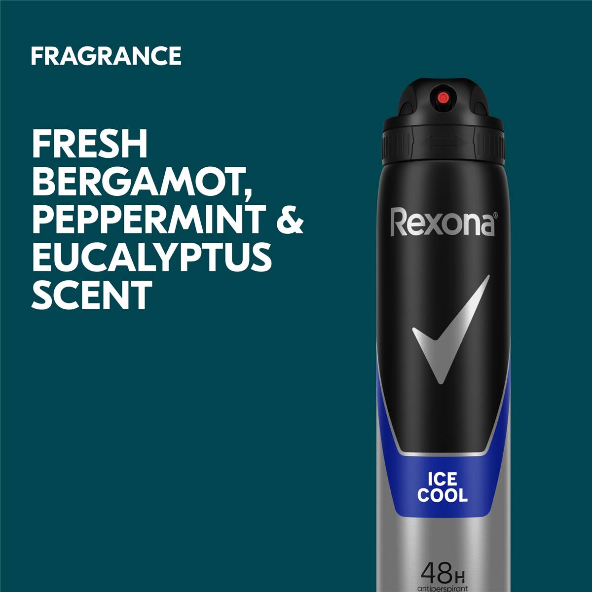 Rexona Men Deodorant Ice Cool 250 Ml | Woolworths