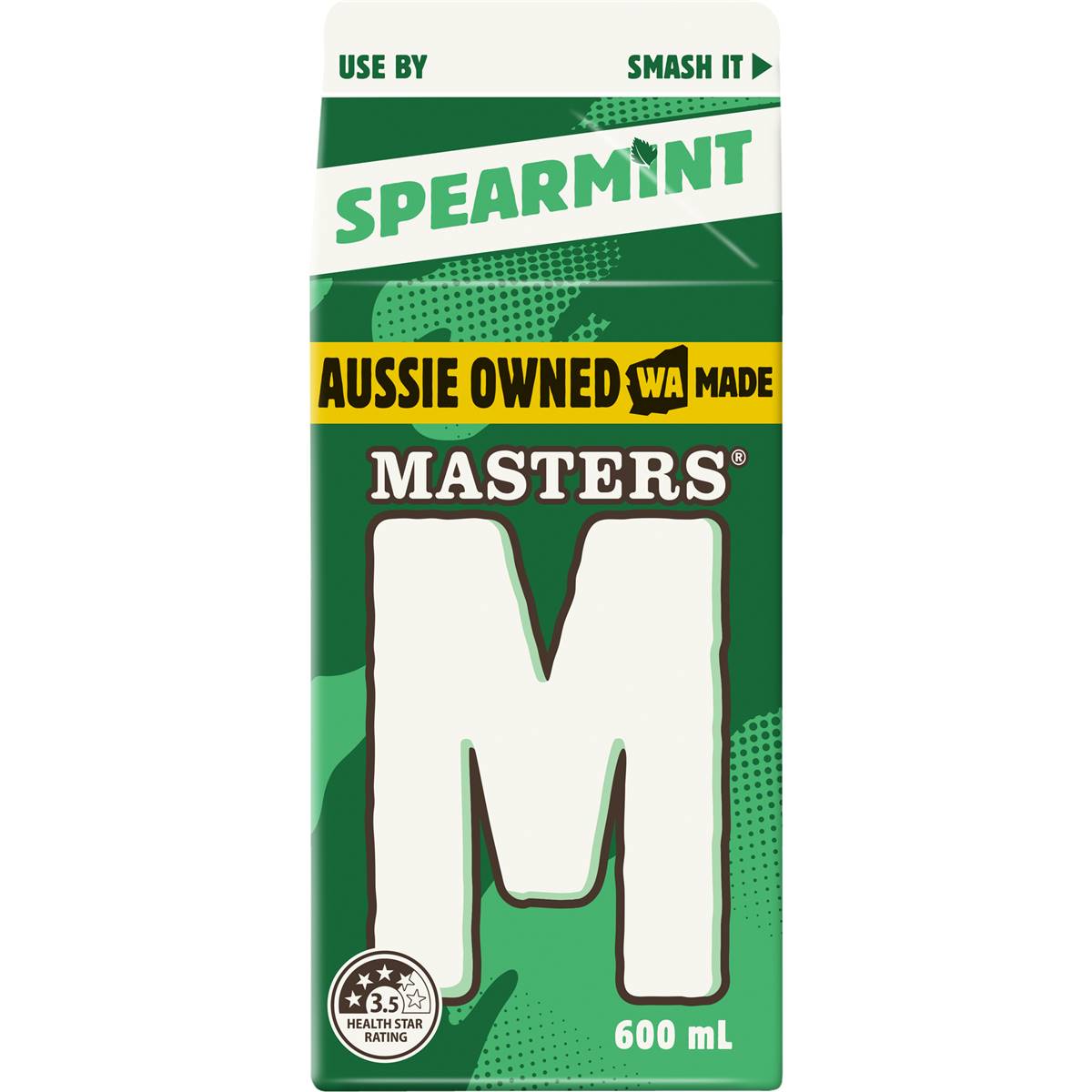 Masters Spearmint Flavoured Milk 600ml | Woolworths