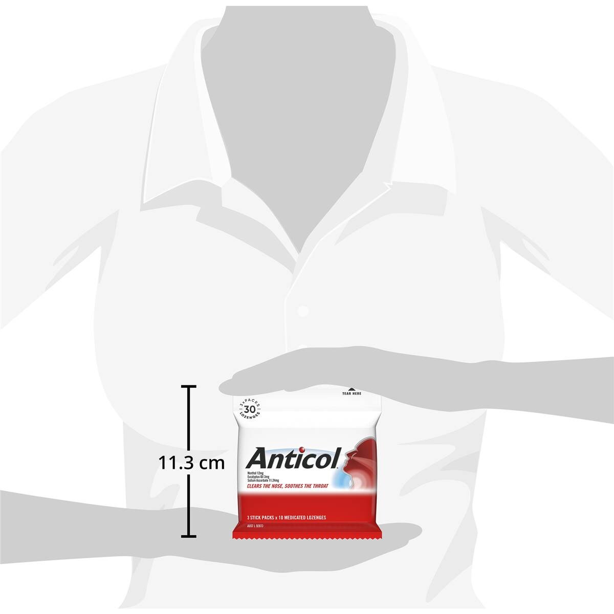 Anticol Throat Lozenge 3 Pack | Woolworths