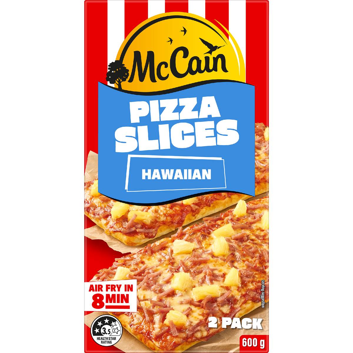 Mccain Pizza Slice Snacks Ham & Pineapple 2 Pack | Woolworths