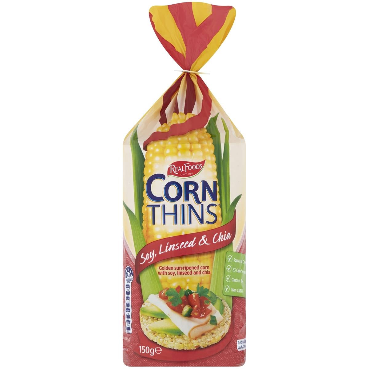 Real Foods Corn Thins Original