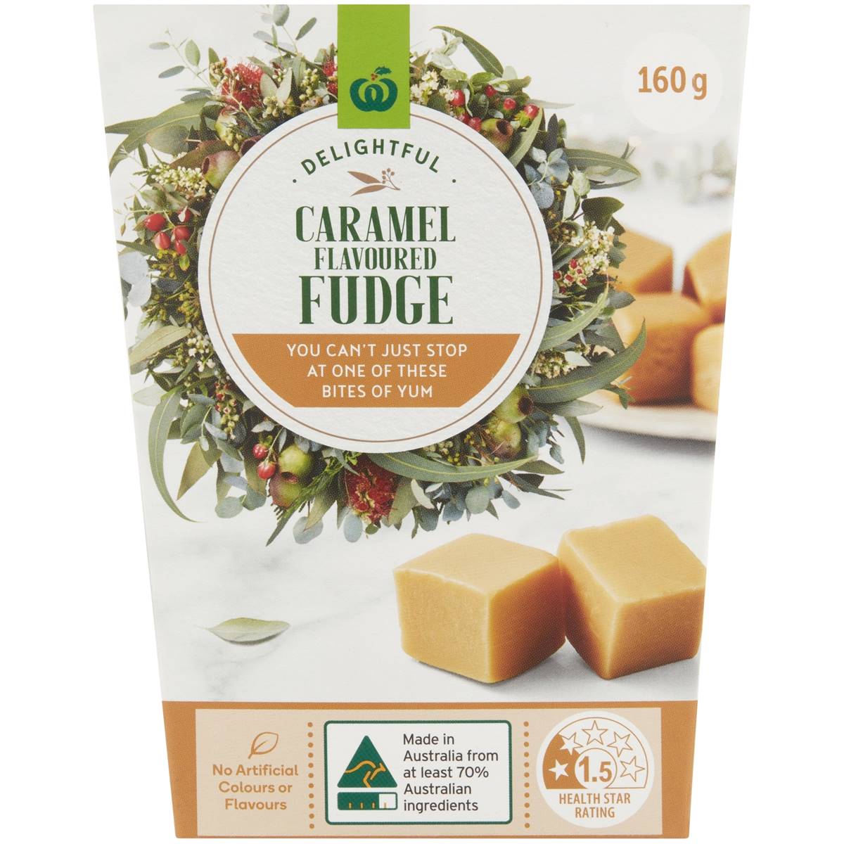 Woolworths Caramel Fudge 160g | Woolworths