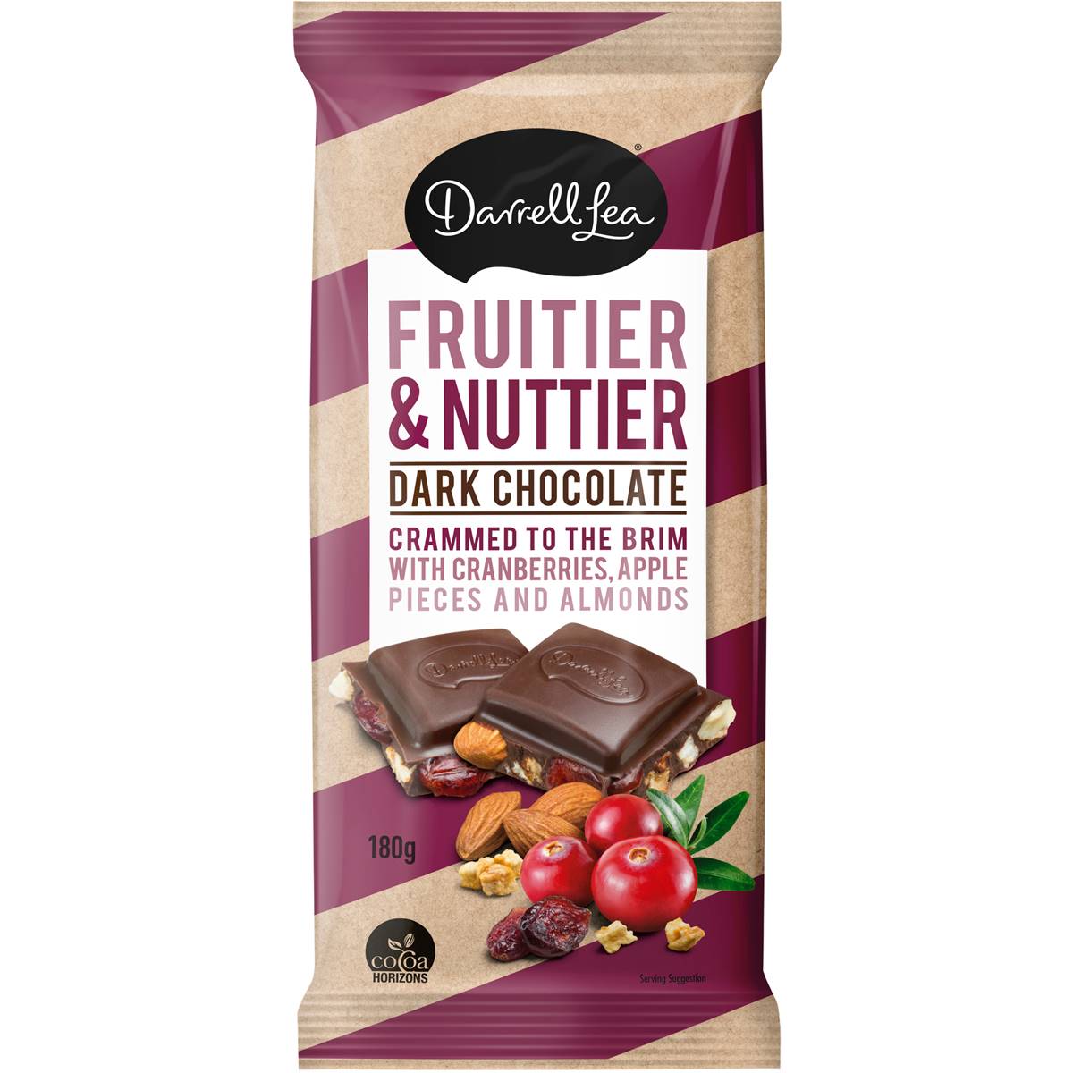 Darrell Lea Fruitier & Nuttier Block 180g | Woolworths Darrell Lea Fruitier & Nuttier Block 180g | Woolworths
