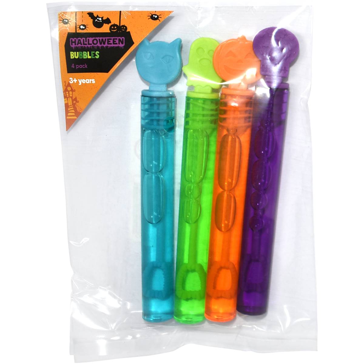 Halloween Trick Or Treat Bubbles 4 Pack Woolworths