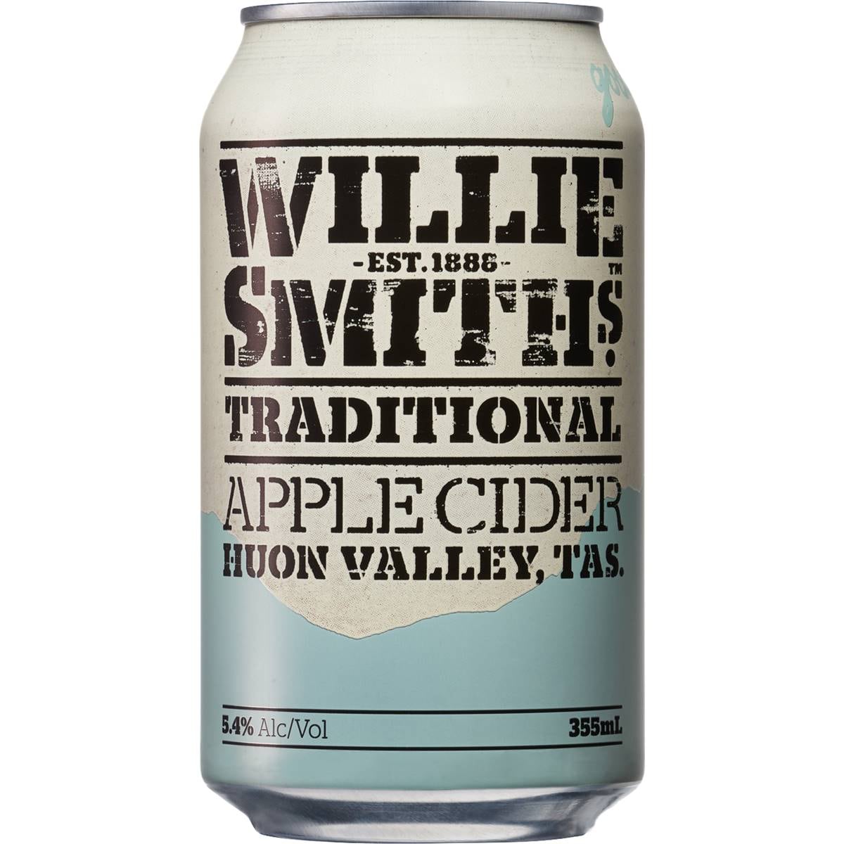 Willie Smith's Traditional Apple Cider Can 355ml | Woolworths