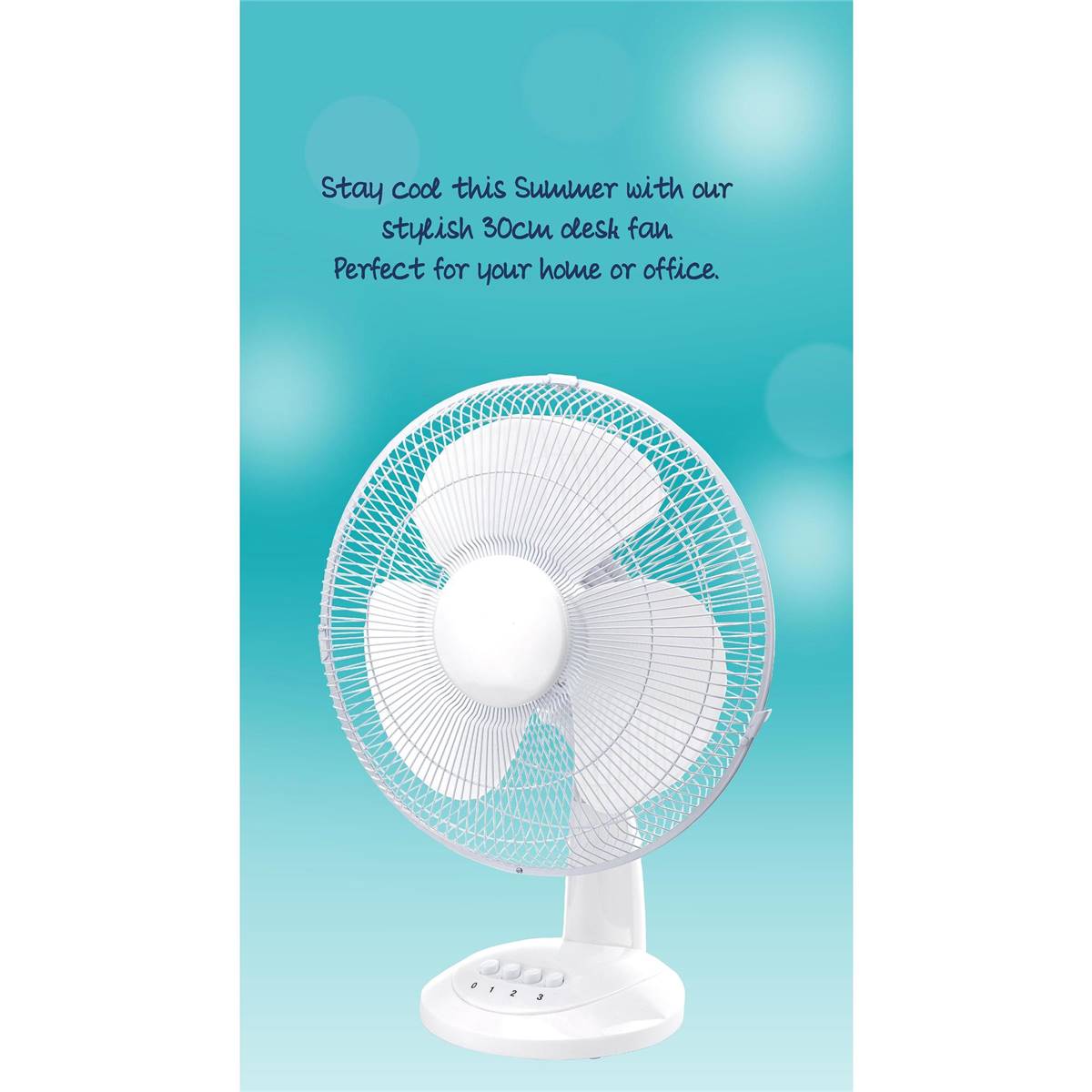 Adesso 30cm Desk Fan Each | Woolworths