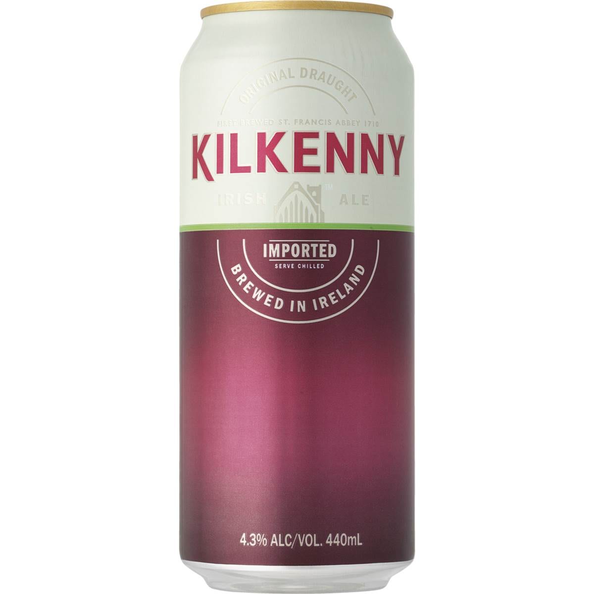 Kilkenny Original Draught Irish Ale Can 440ml | Woolworths