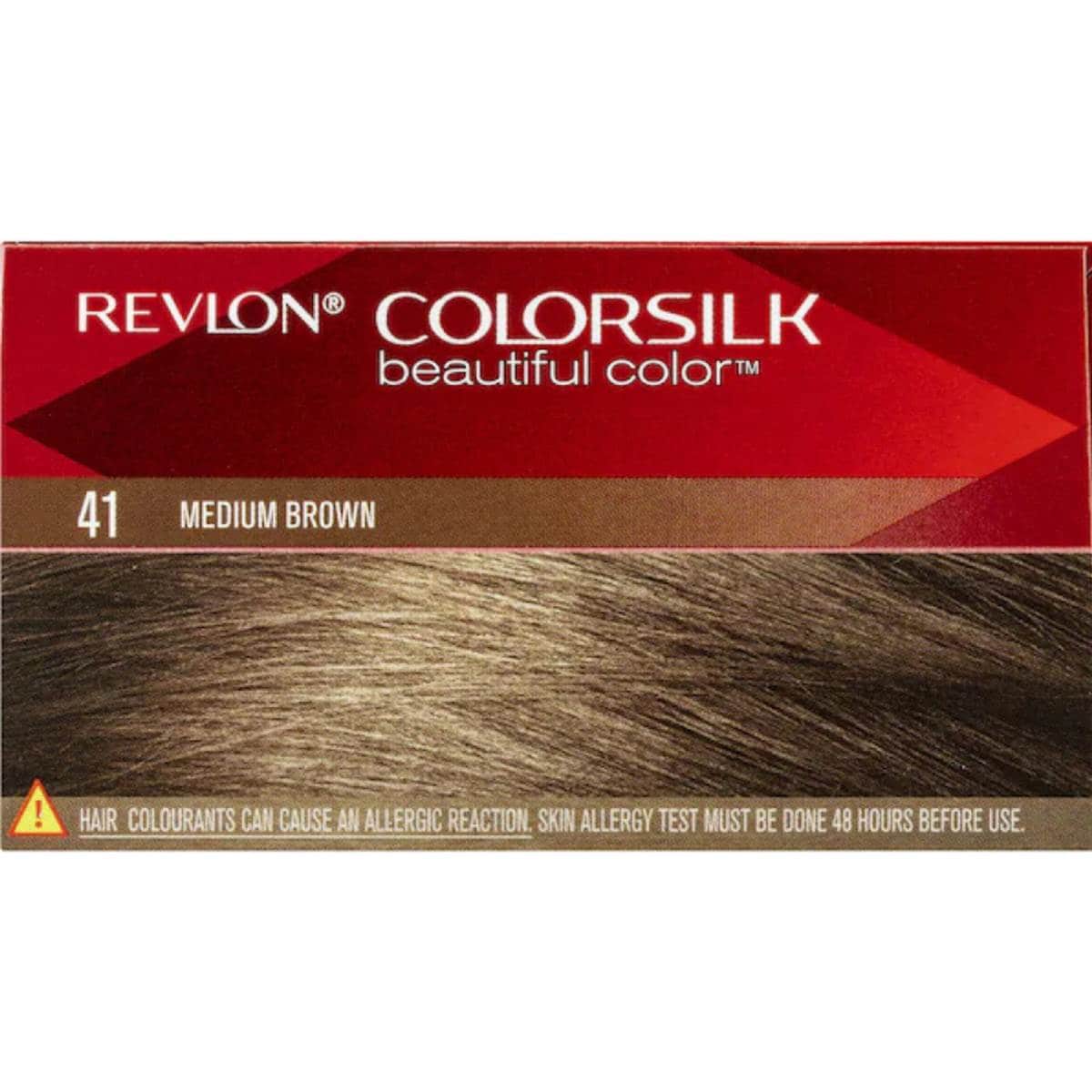 Revlon Colorsilk Beautiful Color 41 Medium Brown Each | Woolworths