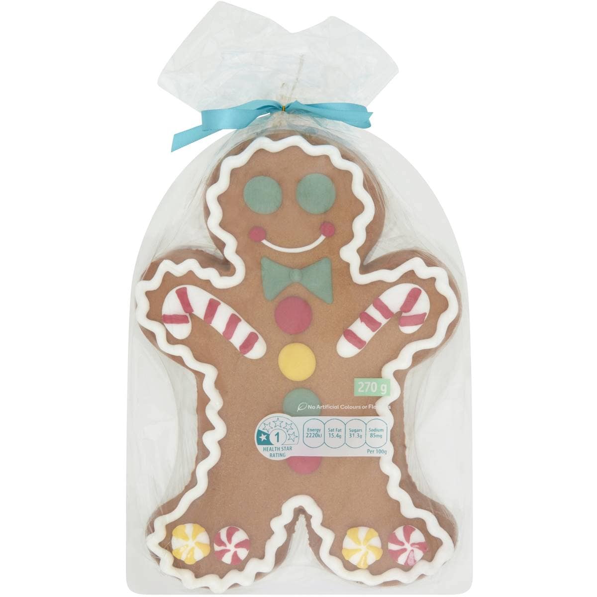 Bailey And May Large Gingerbread Man 270g | Woolworths