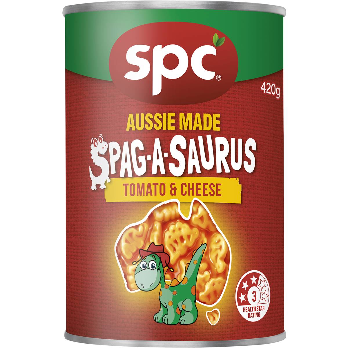 Spc Spaghetti Spagasaurus Shapes 420g | Woolworths