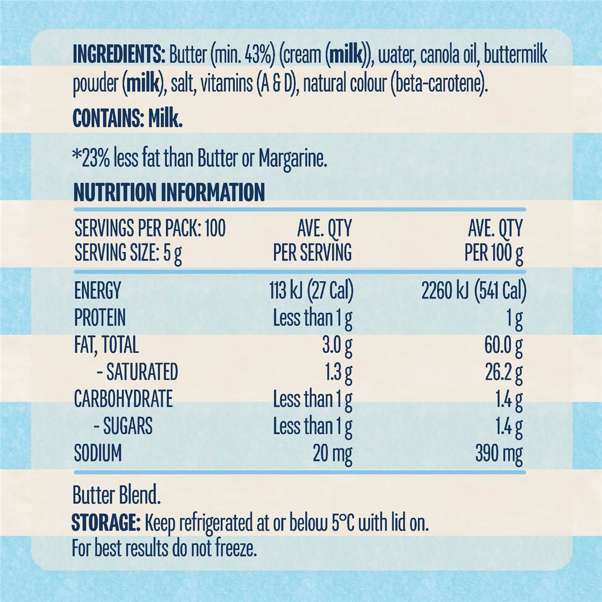 Devondale Extra Soft Butter Blend 500g | Woolworths