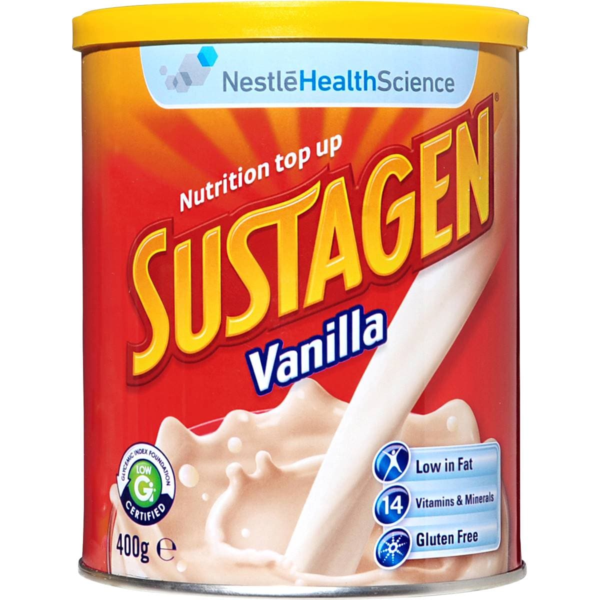 Nestle Sustagen French Vanilla 400g | Woolworths