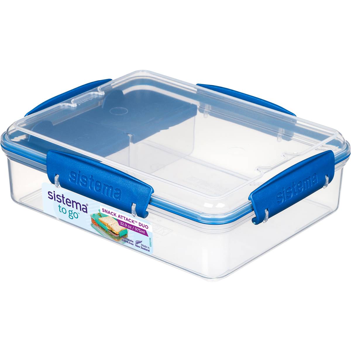 Sistema To Go Snack Attack Duo 975ml Assorted Each | Woolworths