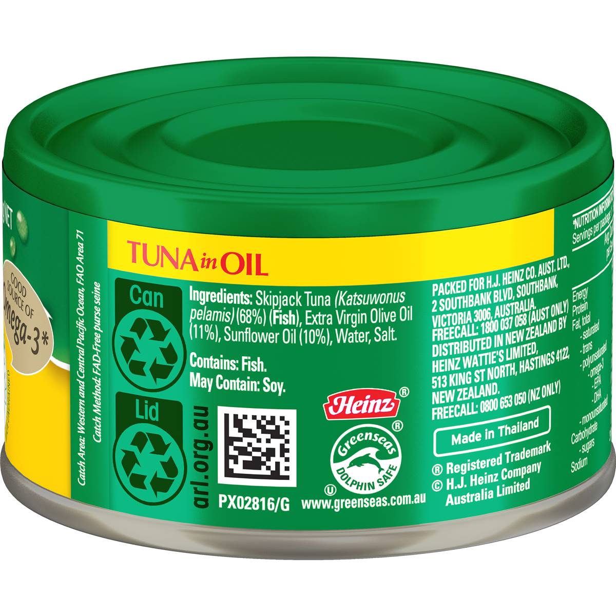 Greenseas Tuna In Extra Virgin Olive Oil Blend 95g | Woolworths