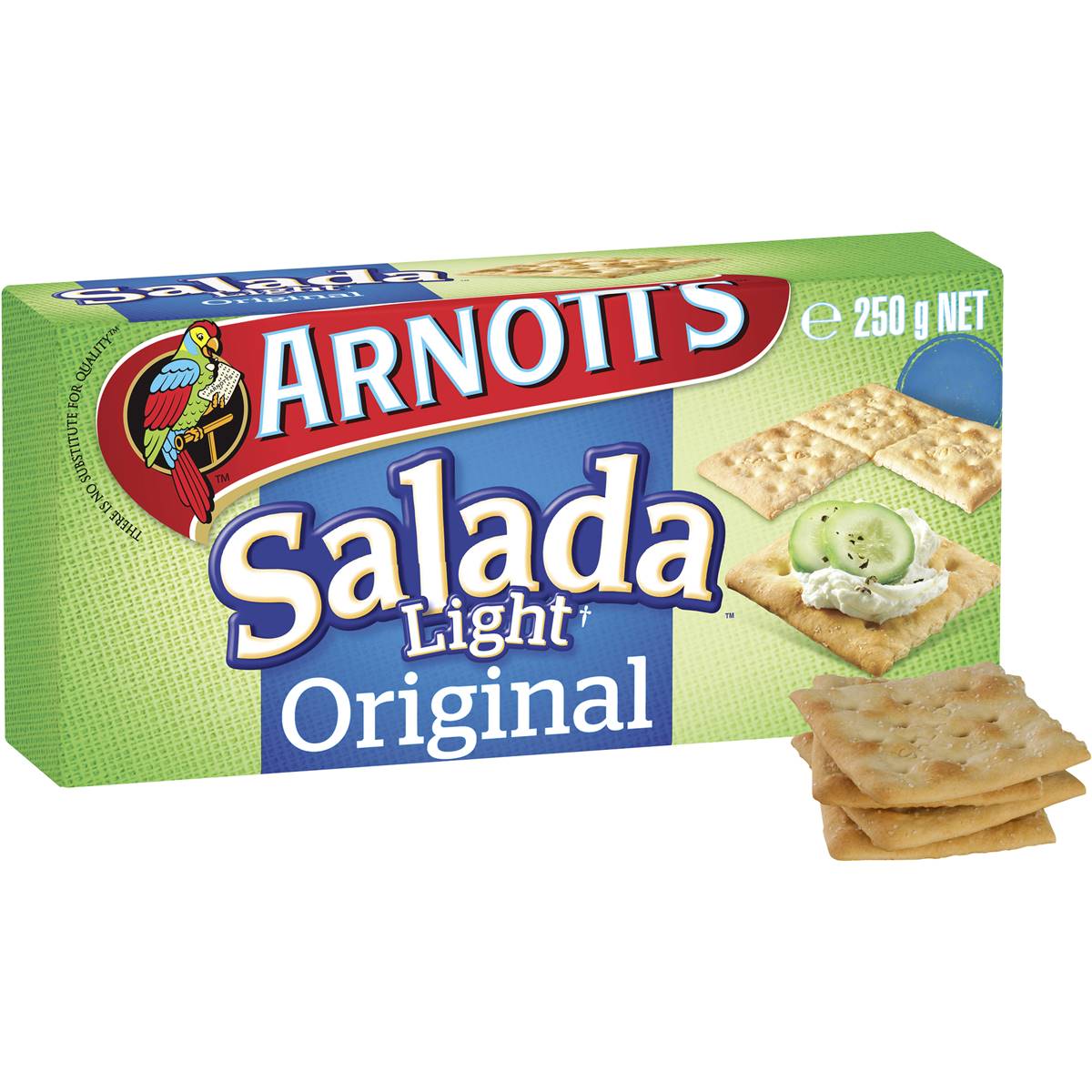 Arnott's Salada Crackers Light Original 250g | Woolworths