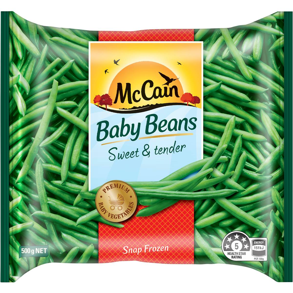 Mccain Beans Baby 500g | Woolworths
