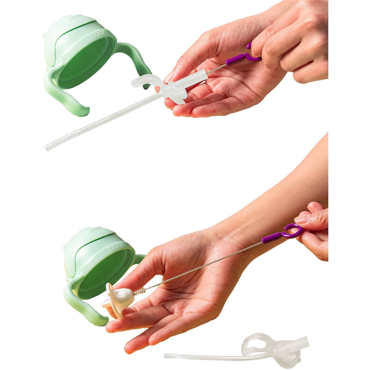 B.box Drink Bottle Straw & Cleaner Pack Each | Woolworths