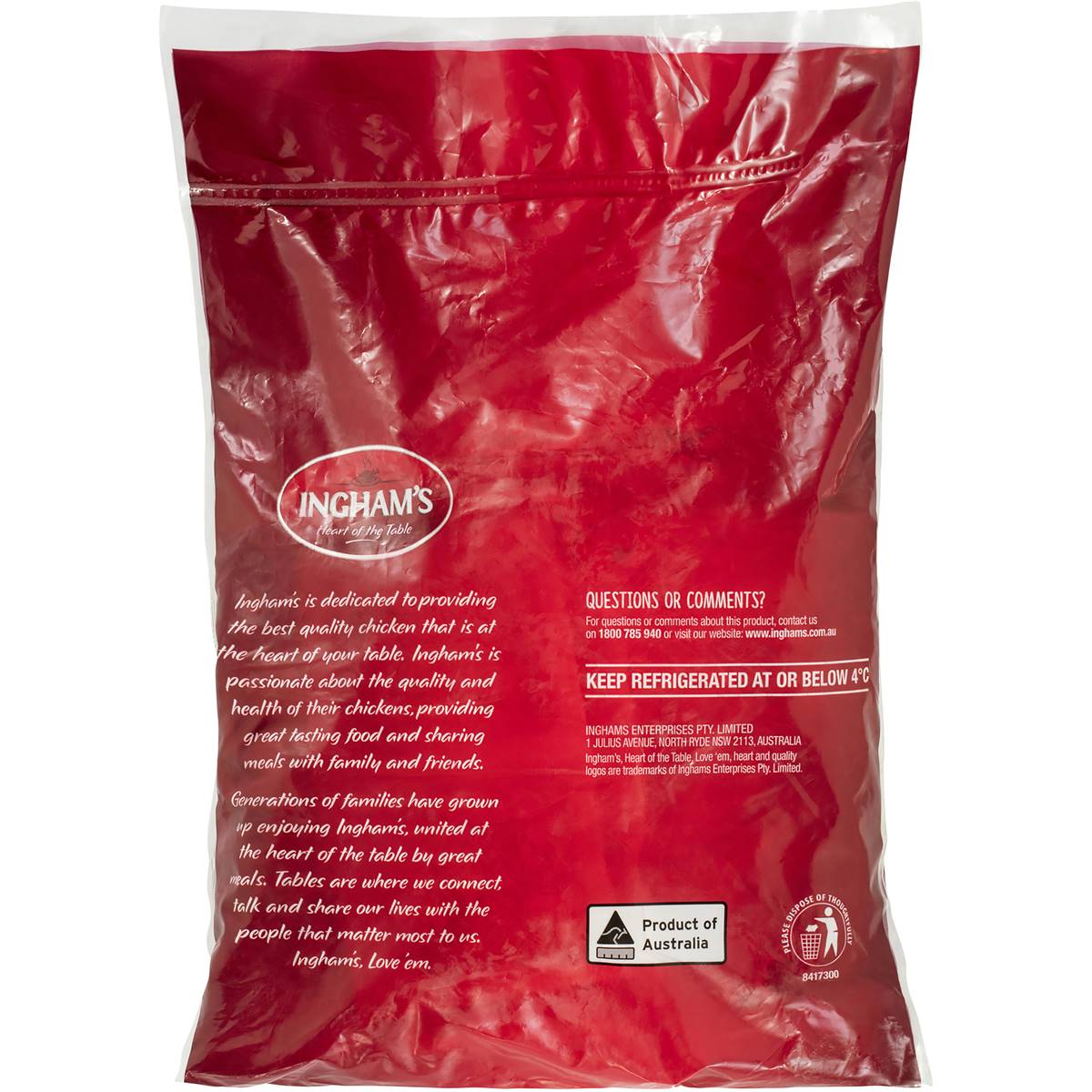 Ingham's Chicken Necks 1kg | Woolworths