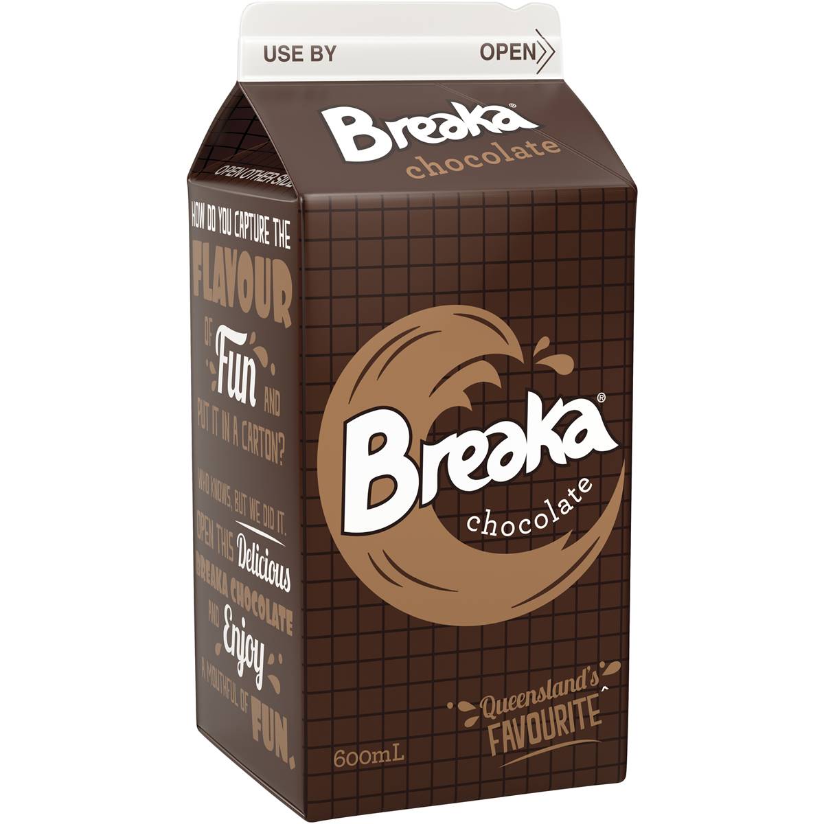 Breaka Chocolate Milk 600ml | Woolworths