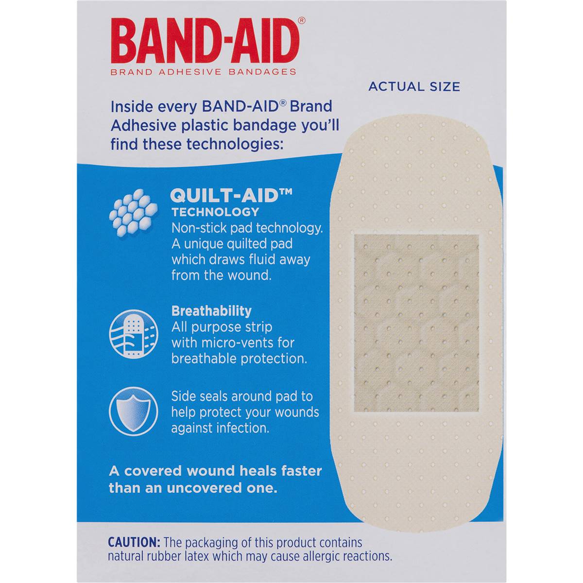 Band-aid Extra Wide Plastic Strips 40 Pack | Woolworths