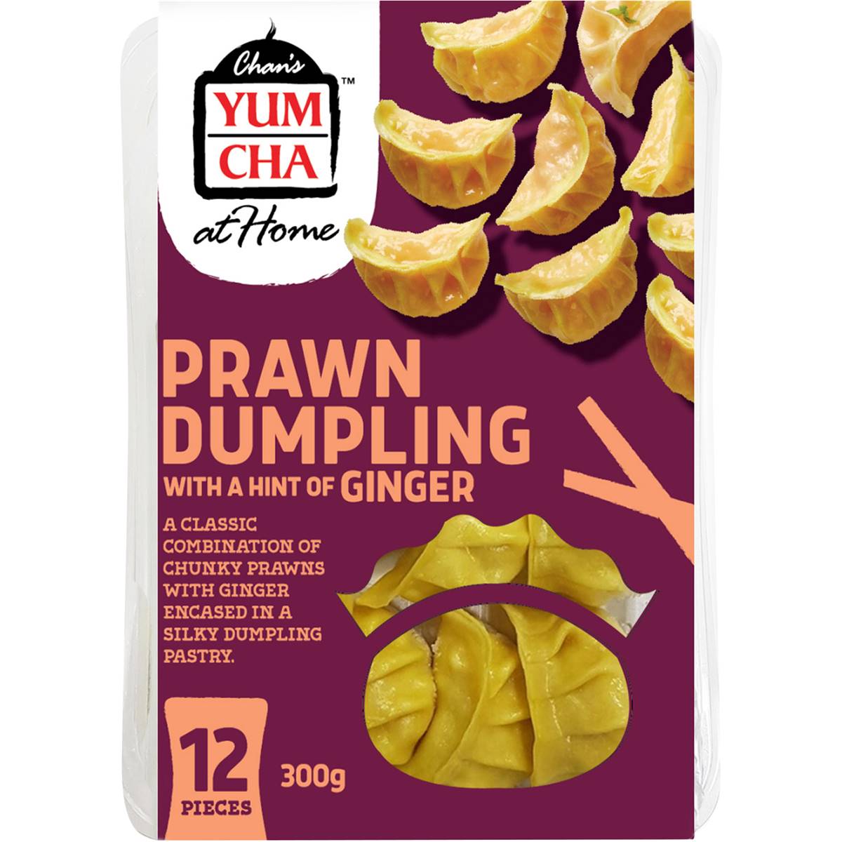 Chan's Yum Cha Prawn Ginger Dumpling 300g | Woolworths