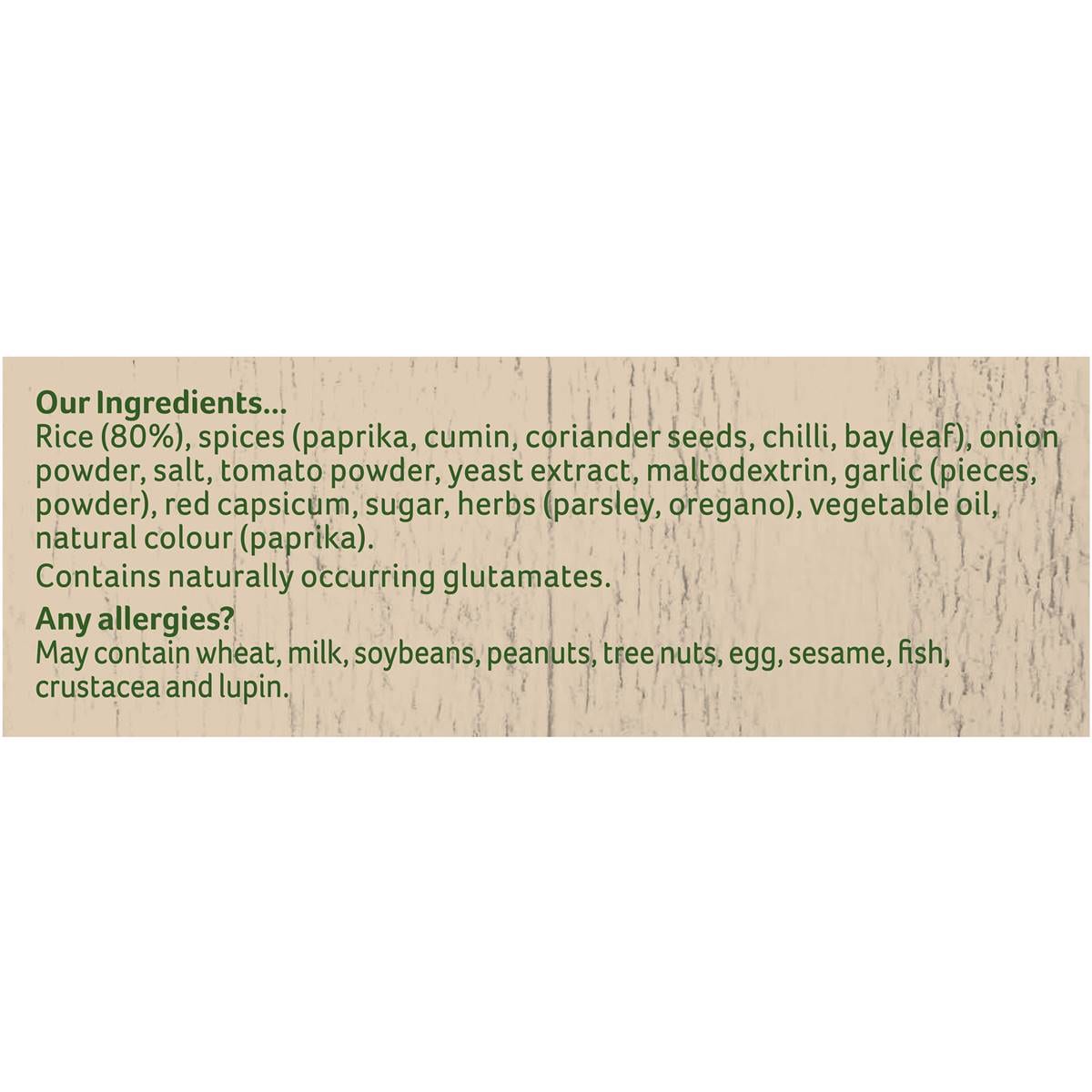 Continental Classics Mexican Rice Family Pack Serves 4 180g | Woolworths