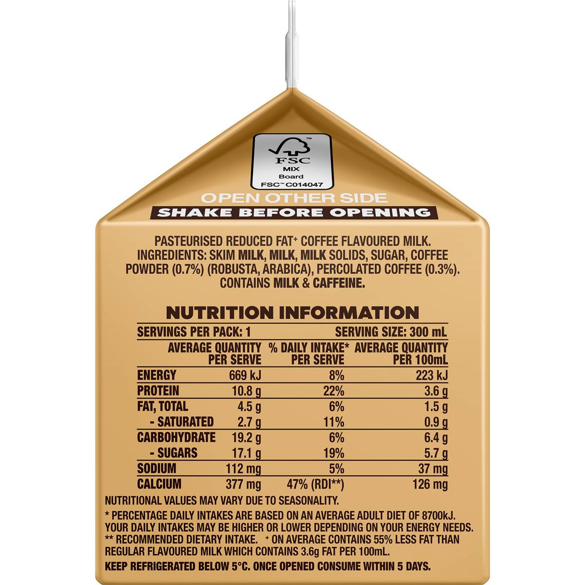 Brownes Iced Coffee 300ml | Woolworths