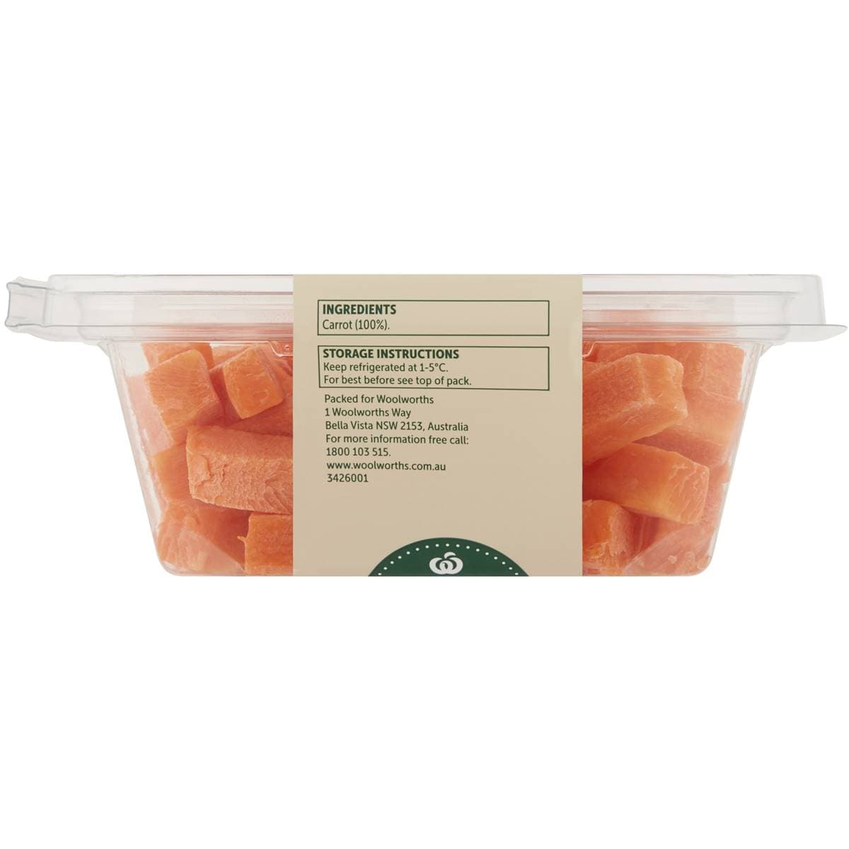 Woolworths Carrot Sticks 300g | Woolworths