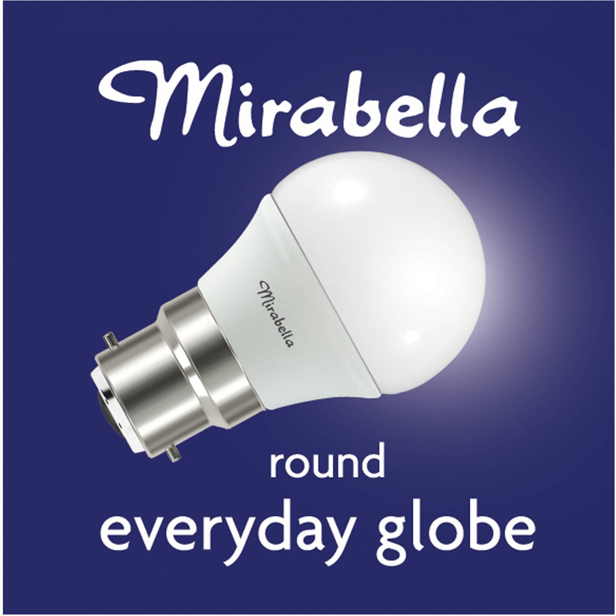 Mirabella Led Round Bayonet Cap 5w 470lm Warm White Light Globe Each ... Mirabella Led Round Bayonet Cap 5w 470lm Warm White Light Globe Each ...