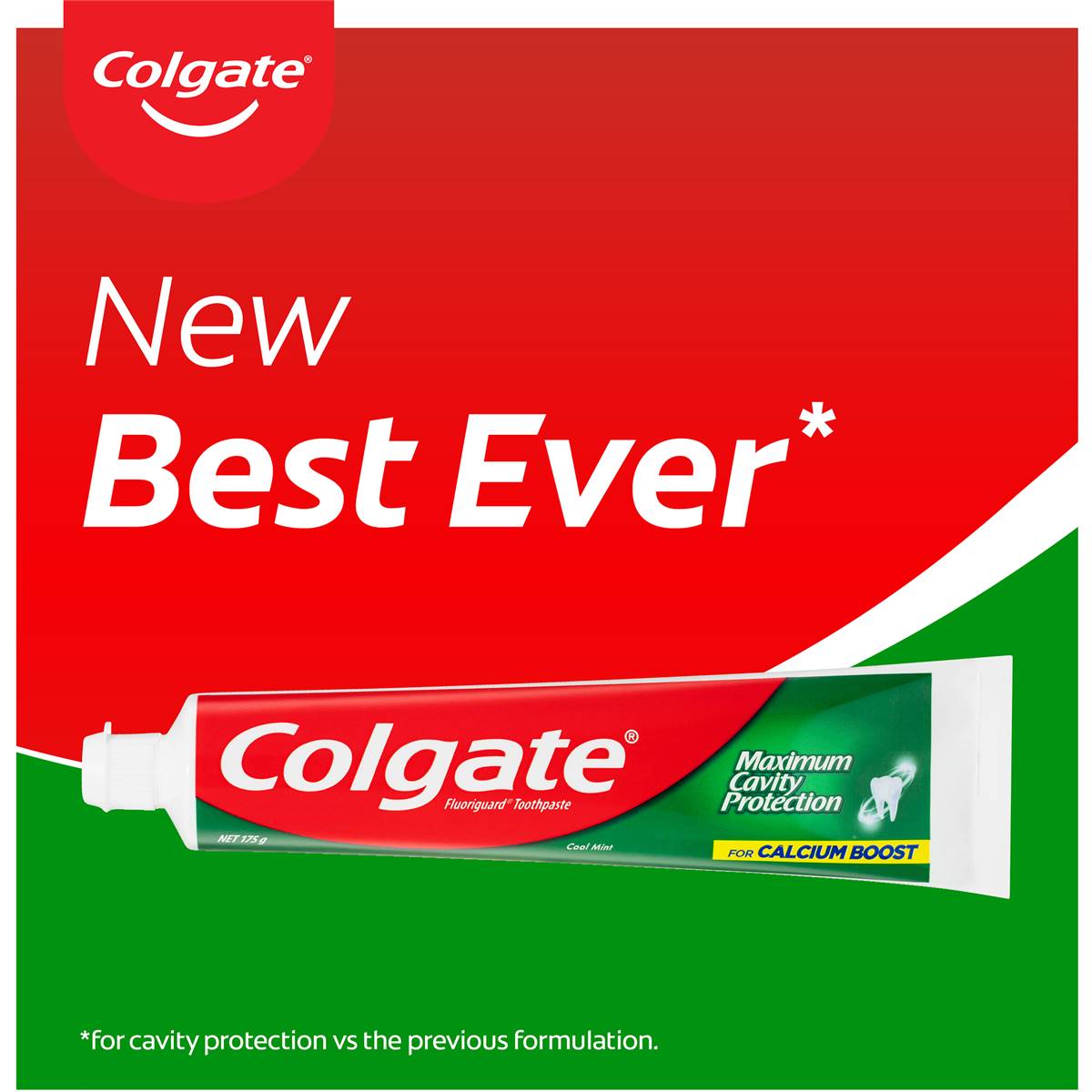 Colgate Cavity Protection Cool Mint Fluoride Toothpaste 175g | Woolworths