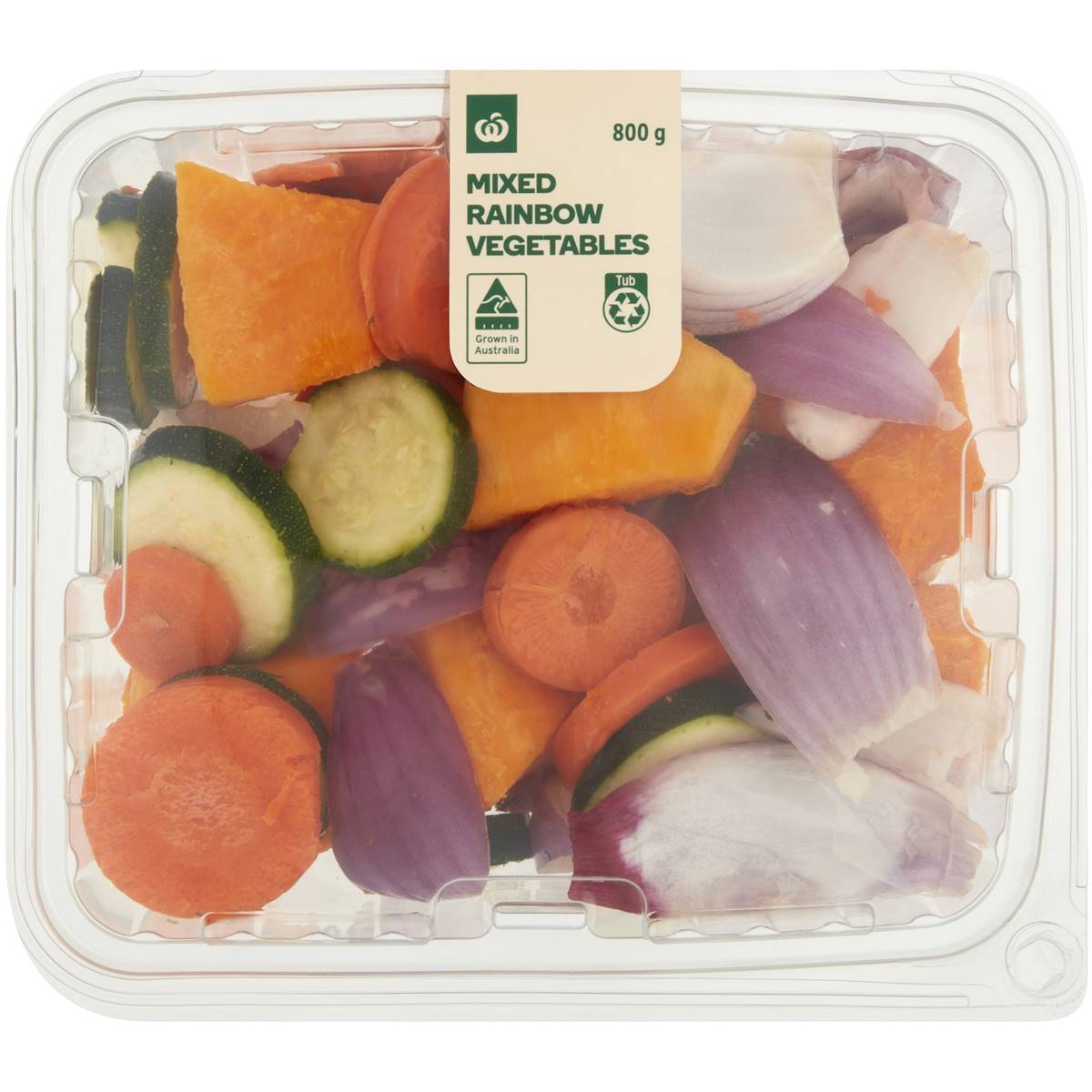 Woolworths Mixed Rainbow Vegetables 800g | Woolworths