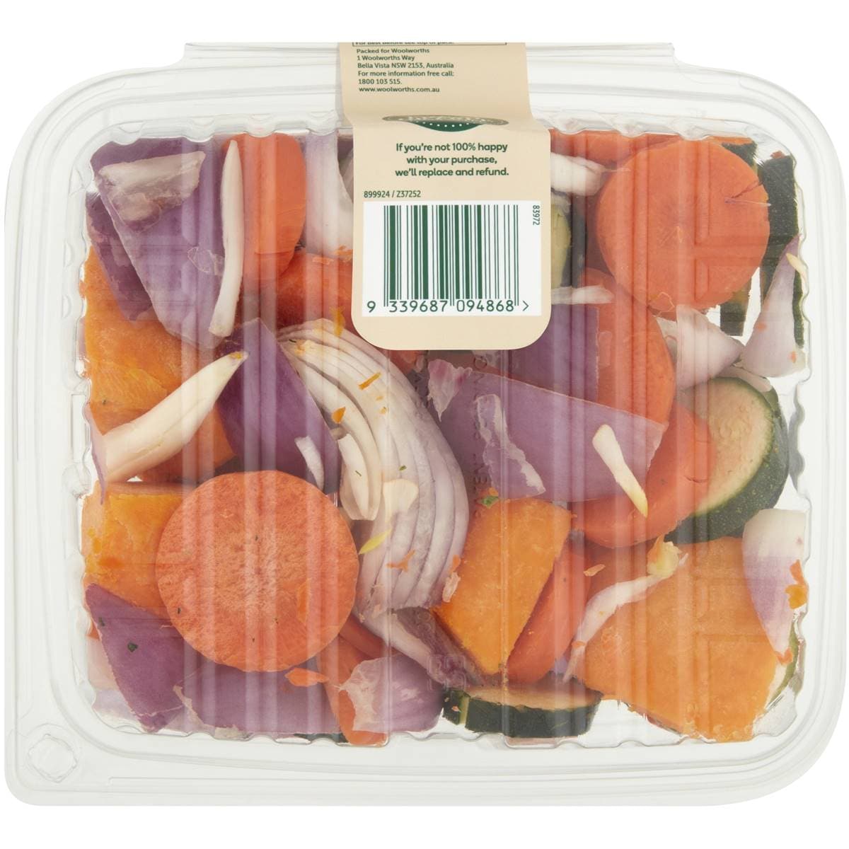 Woolworths Mixed Rainbow Vegetables 800g | Woolworths