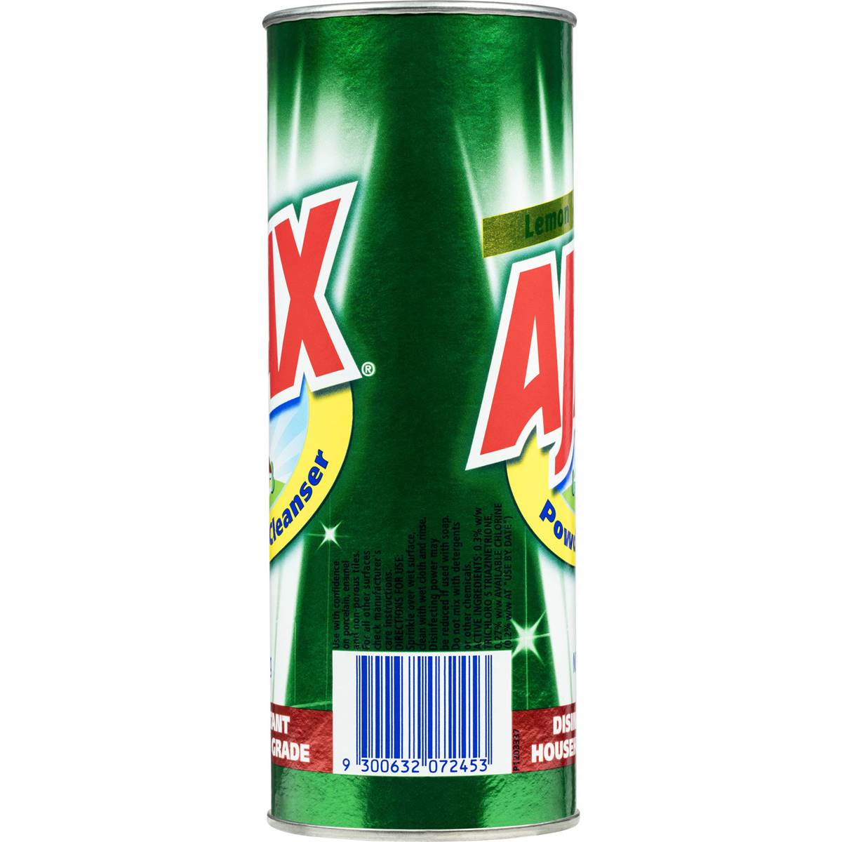 Ajax Disinfectant Powder Cleaner Super Lemon 500g Woolworths