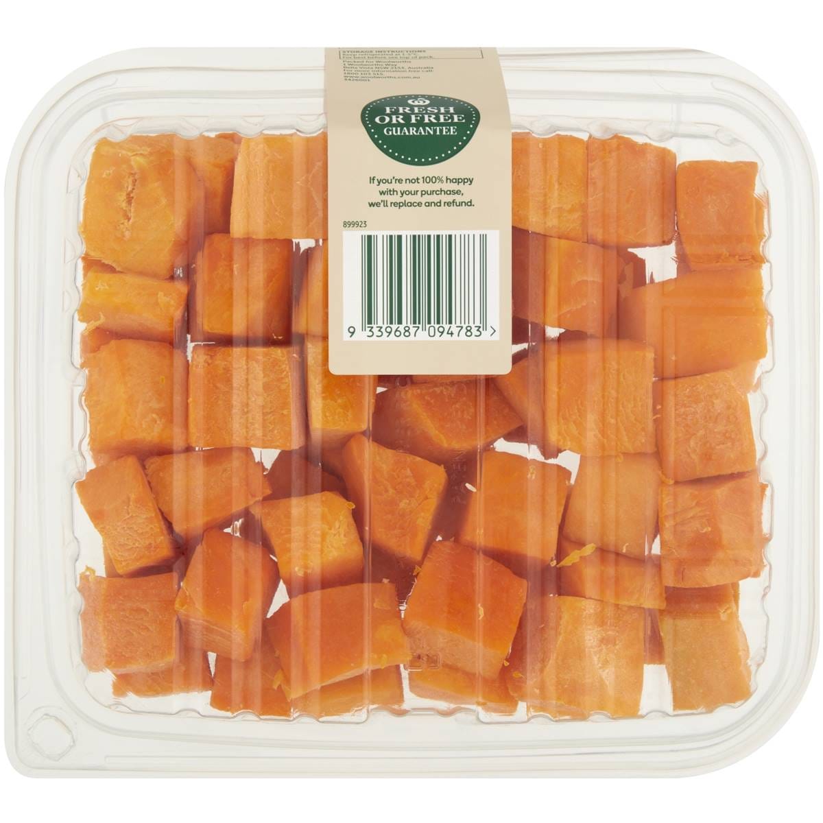 Woolworths Diced Pumpkin 800g | Woolworths