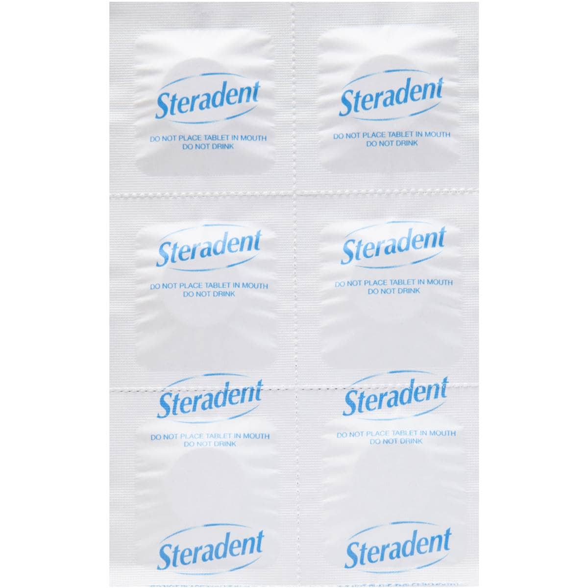 Steradent Denture Cleansing Tablets Active Plus 48 Pack | Woolworths
