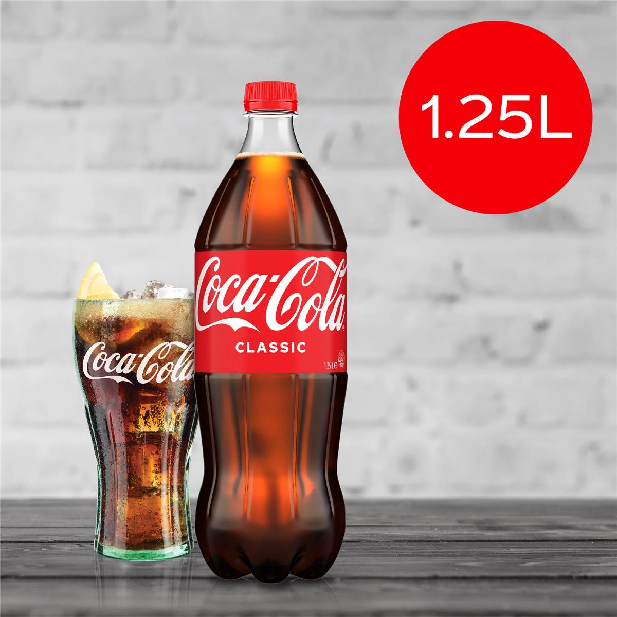 Coca - Cola Classic Soft Drink Bottle 1.25l | Woolworths Coca - Cola Classic Soft Drink Bottle 1.25l | Woolworths