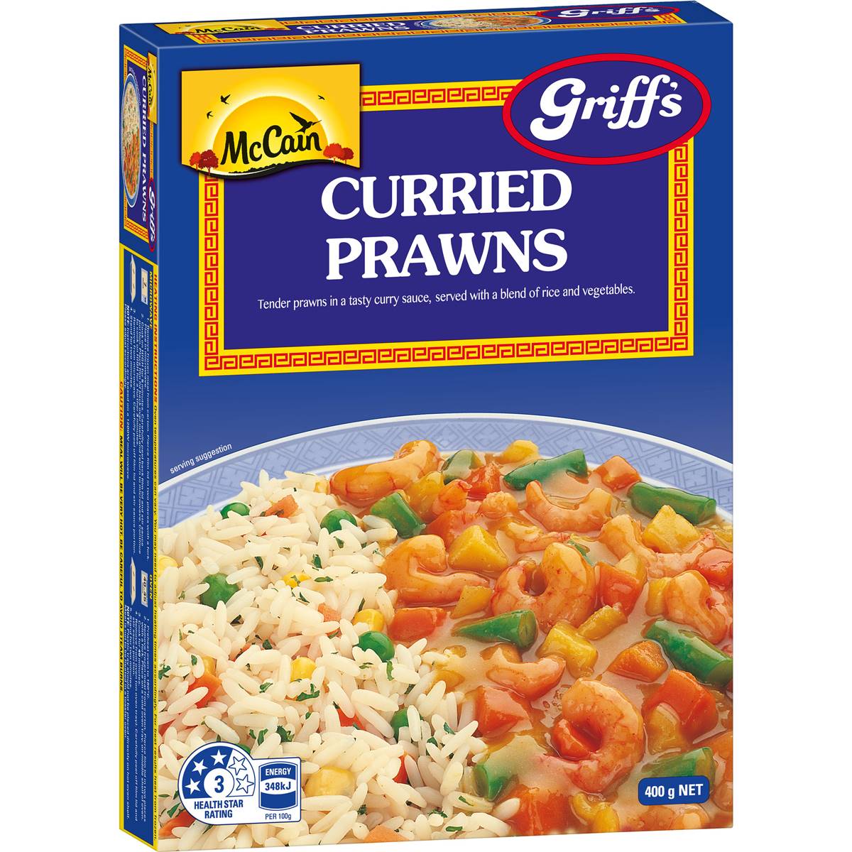 Griffs Meal Curried Prawns & Rice 400g | Woolworths