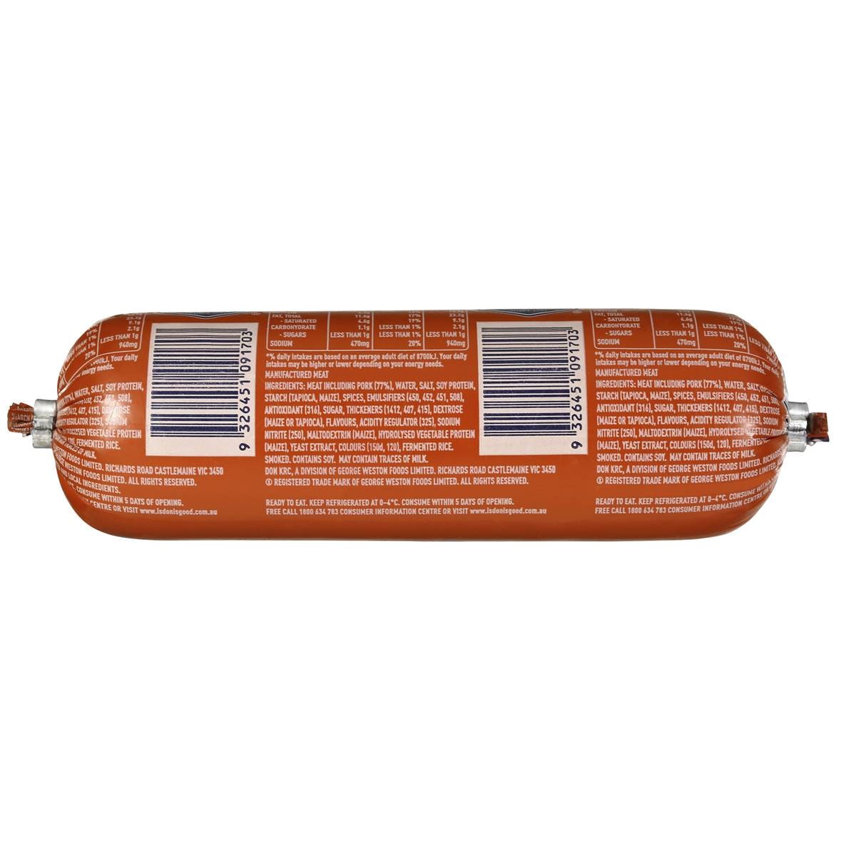 Don Strassburg 250g | Woolworths