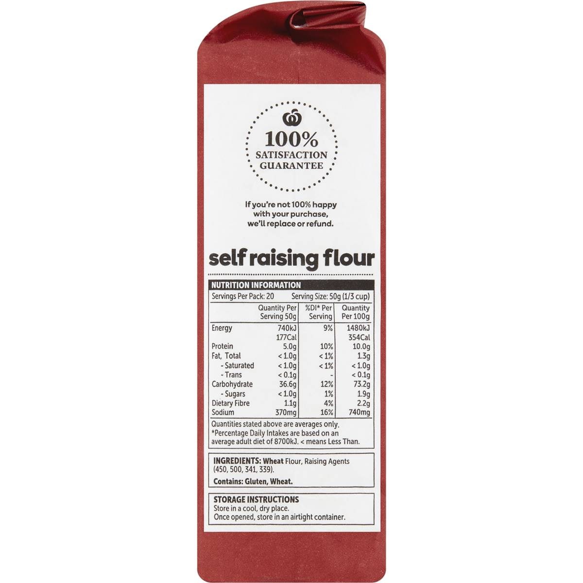 Essentials Self Raising Flour 1kg | Woolworths
