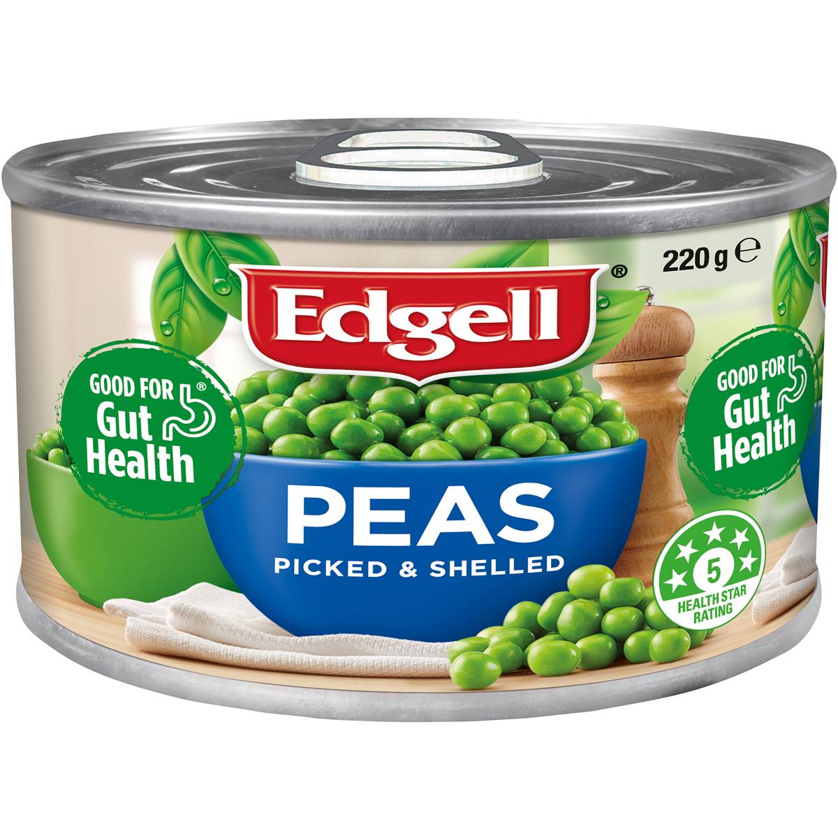 Edgell Green Peas Green 220g | Woolworths