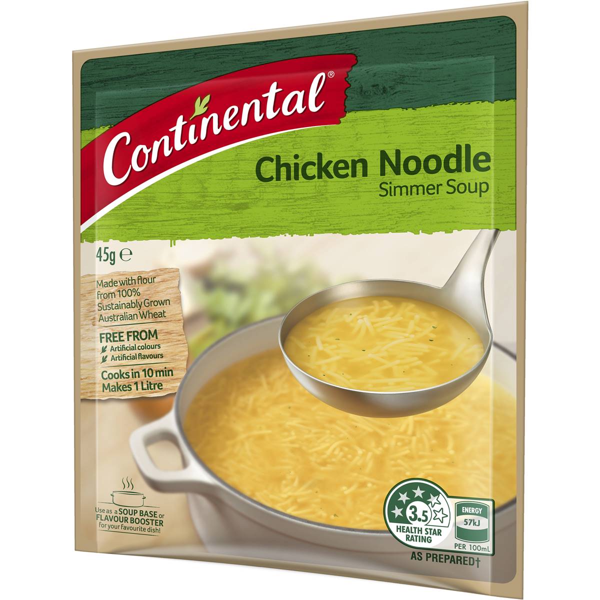 Continental Classics Simmer Soup Chicken Noodle 45g | Woolworths