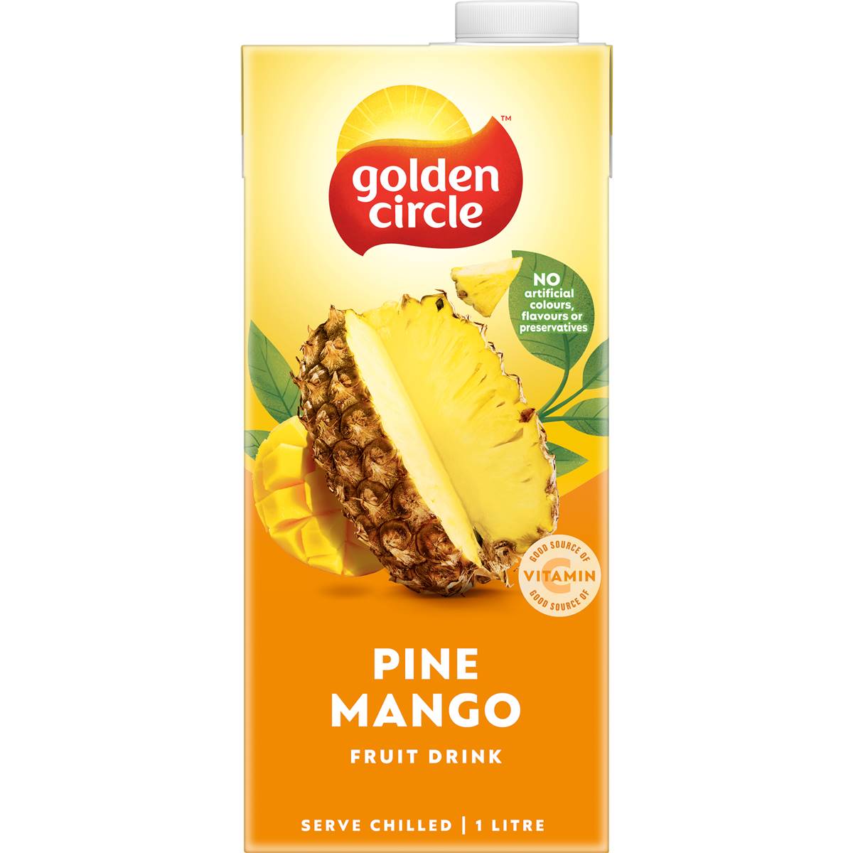Golden Circle Drinks Pine Mango Fruit Drink 1l | Woolworths