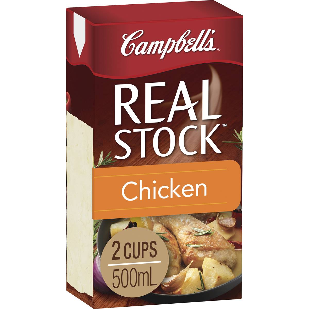 Campbell's Real Stock Chicken Liquid Stock 500ml | Woolworths