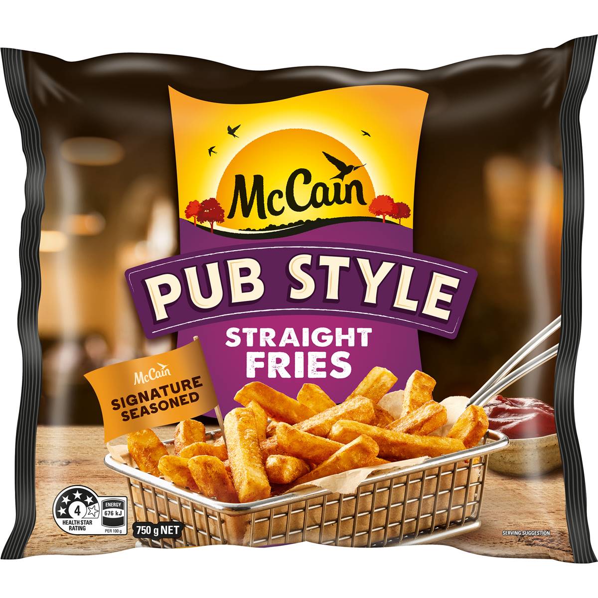 Mccain Pub Style Fries 750g | Woolworths