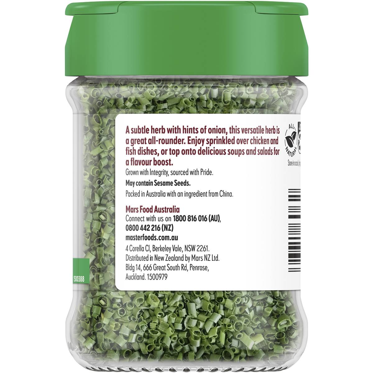 Masterfoods Chopped Chives 7g | Woolworths