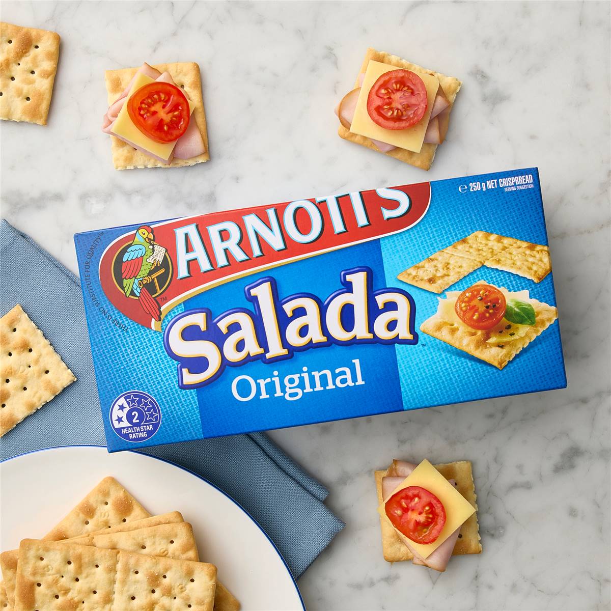 Arnott's Salada Original Crispbreads Crispbreads Original 250g | Woolworths