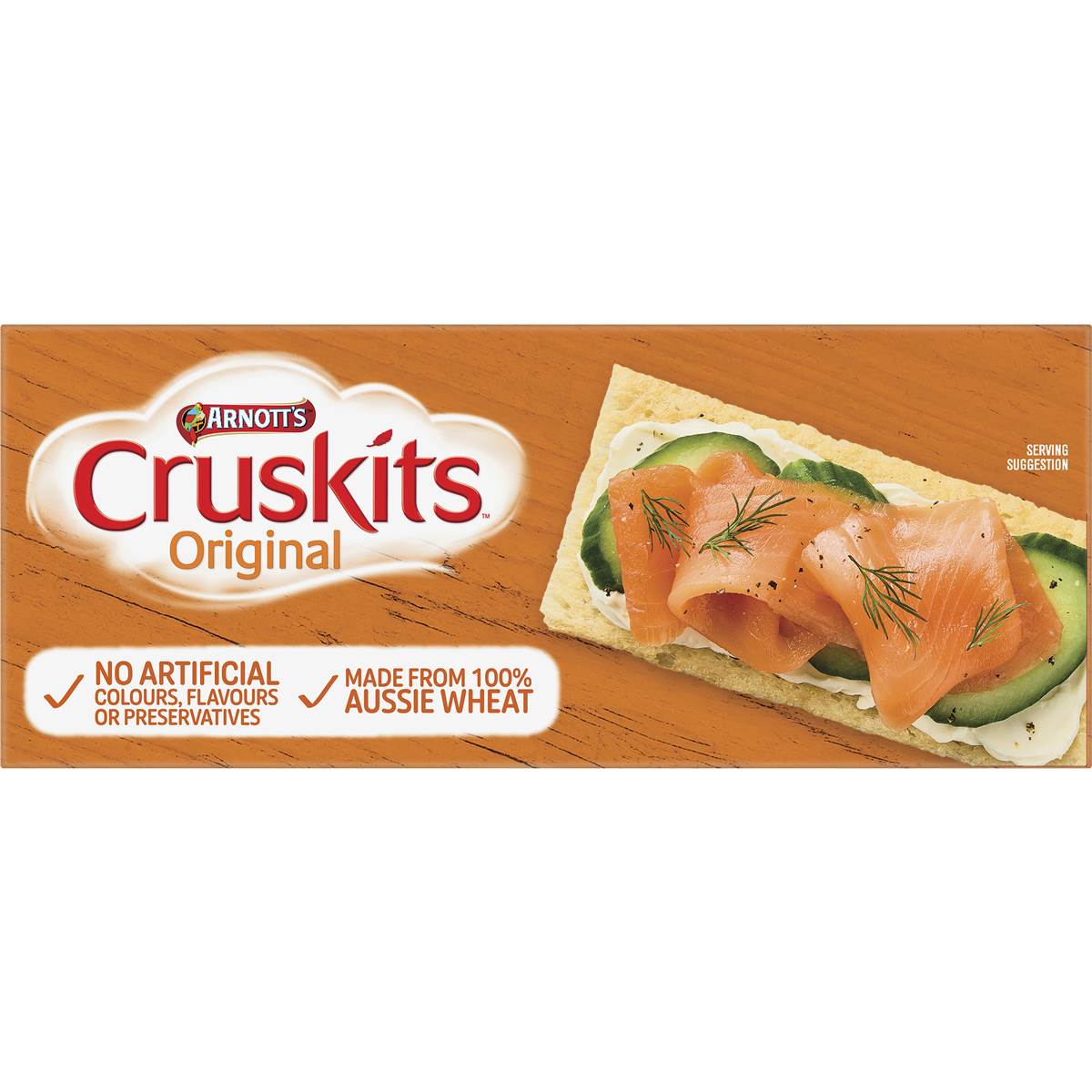 Arnott's Cruskits Original Crispbreads 125g | Woolworths