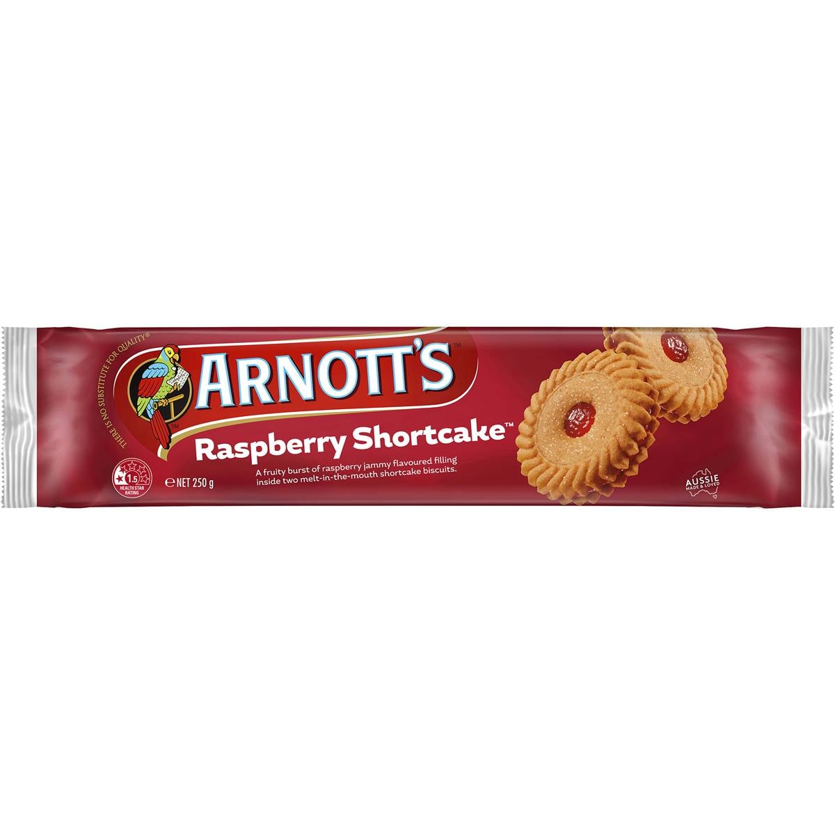 Arnott's Raspberry Shortcake Biscuits 250g | Woolworths