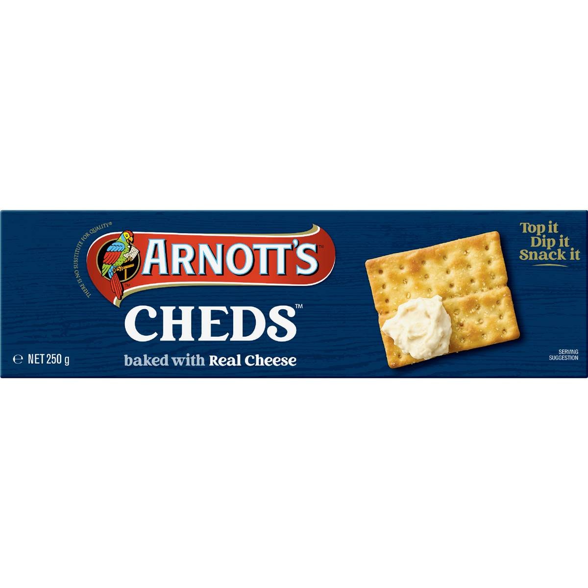 Arnott's Cheds Cheese Crackers 250g | Woolworths